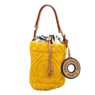 Louis Vuitton Pre-owned Vintage Canvas Bucket Bag - Femme - Pre-owned - Jaune - Taille: ONE Size