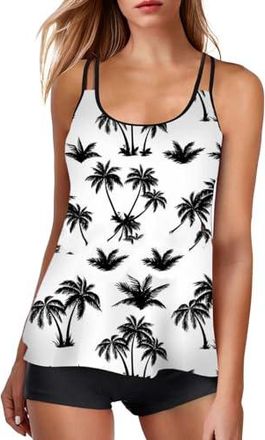 Generic Ensemble tankini pour femme - Maillot de bain deux pi&egrave;ces - Maillot de bain push-up - &Eacute;l&eacute;gant - Simple - Maillot de bain - Maillot de bain sportif rem