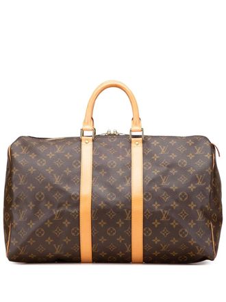 Louis Vuitton sac de voyage Keepall 45 pre-owned (2000) - Marron