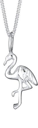 Elli Halskette Damen Flamingo Tropic in 925 Sterling Silber