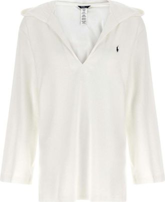 Polo Ralph Lauren Pull Col Rond - Blanc