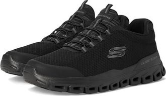 Skechers Baskets Glide-Step Sylo pour Homme, Noir/Noir, 43 EU