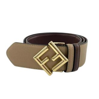 Fendi Ceinture en fourrure vintage doccasion - Femme - Pre-owned - Brun - Taille: ONE Size