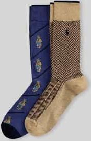 Ralph Lauren Socken mit Logo-Stickerei im 2er-Pack