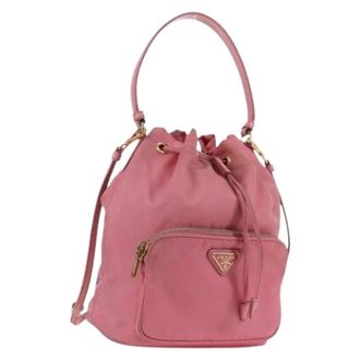 Prada Sac Seau Vintage Pre-owned - Femme - Pre-owned - Rose - Taille: ONE Size
