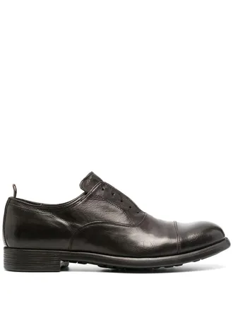 Officine Creative Oxford-Schuhe ohne Schn&uuml;rung - Braun