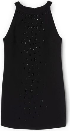 Motivi Femme, Robes, Noir, Taille: 42 FR Robe fourreau en point de Milan avec appliqu&eacute;s