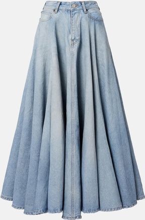 Balenciaga Jupe midi en jean