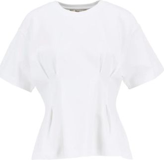 Barbour Femme, Tops, Blanc, Taille: 36 FR Blusa manica corta