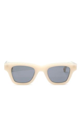Jacquemus Cream Les Lunettes D-frame Sunglasses
