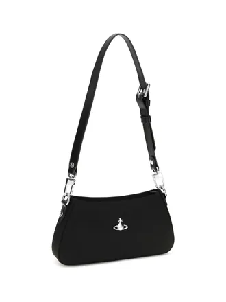 Vivienne Westwood Womens Tasha Phone Shoulder Bag Black Polyester Covers E Cases