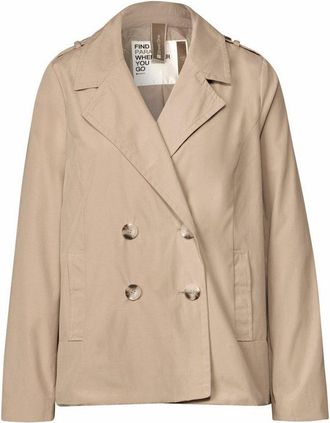 Street One Trenchcoat Trenchcoat f&uuml;r Damen (1-tlg) Weiblich