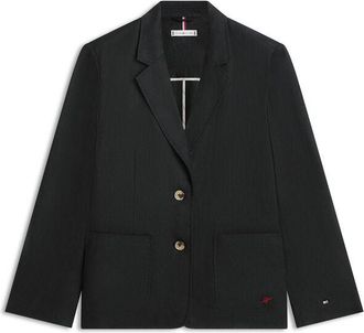 Tommy Hilfiger Damen Blazer aus Leinenmix
