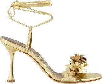 Manolo Blahnik Femme, Chaussures, Jaune, Taille: 40 EU Anista Sandales