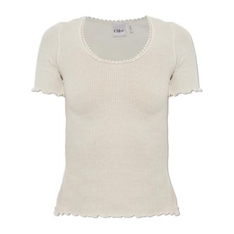 Chlo&eacute; Damen, Oberteile, Beige, XSGr&ouml;&szlig;e