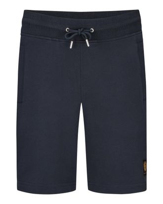 Belstaff Sweatshorts mit Logo-Aufn&auml;her in