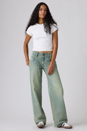 Levi's Superlow Loose Yoke Jeans - Damen - Blau / Blau