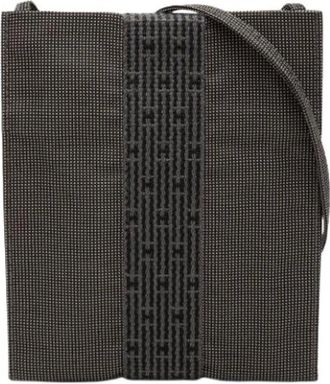 Herm&egrave;s Pre-owned Herline Pochette - Femme - Pre-owned - Gris - Taille: ONE Size