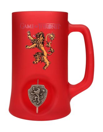 SD toys SD toys Game of Thrones Schwarzer Bierkrug, 3D-rotierend, Lannister-Design
