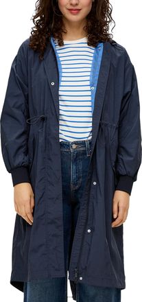 s.Oliver Verstellbarer Parka in Crinkle-Optik