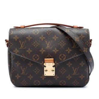 Louis Vuitton Pre-owned Pochette Metis - - Pre-owned - Damen - Braun - ONE SIZE