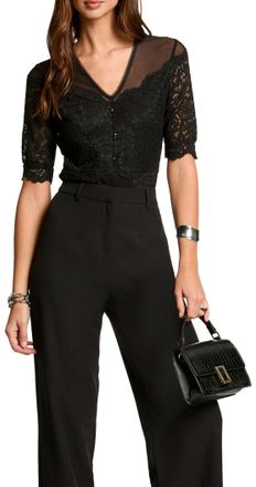 Morgan Damen 251-dmia Body, Schwarz M, 42