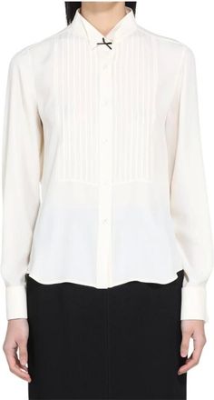 N&deg;21 Femme, Blouses et Chemises, Rose, Taille: 46 FR Chemise &agrave; Manches Longues en Soie