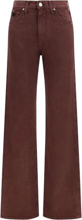 Jacob Cohen High-Rise Straight-Leg Jeans - - Jeans - Damen - Braun - W28