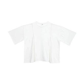 BASERANGE Mul Tee Shirt - - Tops - Damen - Wei&szlig; - L