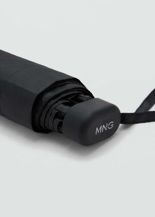 Mango Parapluie pliant mini noir - Femme - Taille unique - MANGO