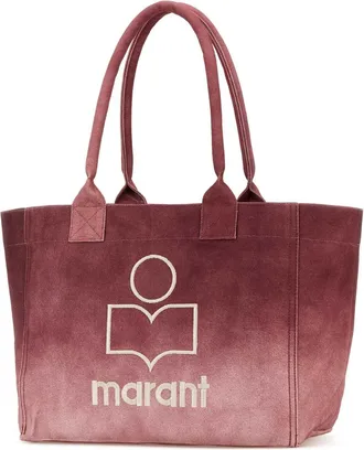 Isabel Marant Womens Pink Canvas Yenky Shopping Bag Raspberry Exterior: Cotton Borse A Mano