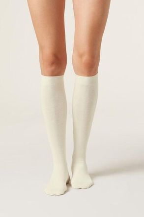 Calzedonia Lange Socken Mit Cashmere Hautfarben
