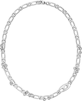 Diesel Herrenkette aus Edelstahl mit Karabinerverschluss