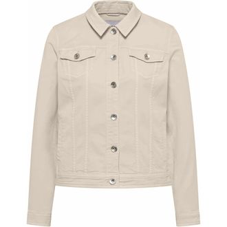 Cecil Denimjacken - - Jackets - Damen - Beige - 2XL