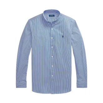Polo Ralph Lauren Slim-Fit Stretch Poplin Hemd - - Shirts - Herren - Blau - S