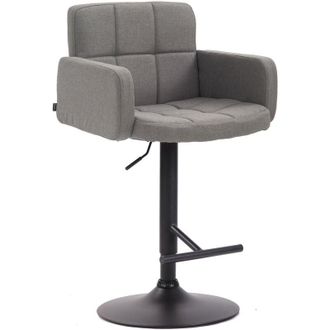 Clp Barhocker Los Angeles Stoff grau schwarz