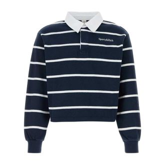 Sporty & Rich Polo - - Tops - Herren - Blau - XL