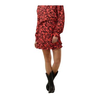 ALIX The Label R&uuml;schenrock in Zwei Farben - - Skirts - Damen - Rot - XS
