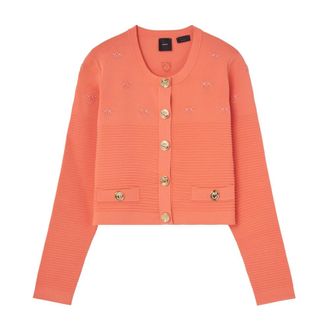 Pinko Cardigan - - Knitwear - Damen - Rosa - M