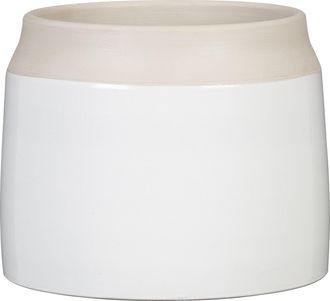 Scheurich Jarro, Blumentopf aus Keramik, Farbe: Blanco, 17,5 cm Durchmesser, 16,5 cm hoch, 4,1 l Vol