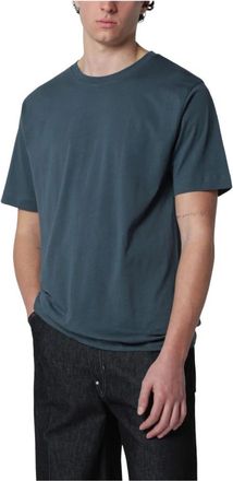 Dries Van Noten Homme, Tops, Bleu, Taille: S T-shirt Coupe Standard