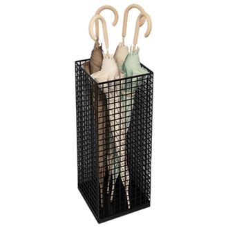 Generic Regenschirmständer aus Metall - freistehender Regenschirm, Aufbewahrungsbox für robuste Regenausrüstung | offener Design-Organizer mit stabilem Fuß fü