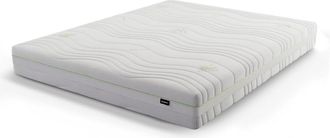 Matine&eacute; Matratze 90x200cm H3/H4 - Bonell-Federmatratze mit Polyurethanschaum, 17 cm hoch, Matratze mit Aloe Vera Steppbezug & Kokosmatte - Sable