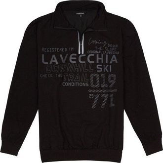 Lavecchia Sweatshirt Lavecchia Herren Sweatshirt LV-2029 Übergröße Poloshirt