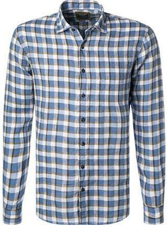 Olymp Casual Shirts - - Shirts - Herren - Blau - 2XL