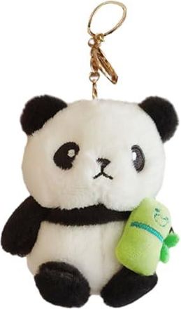 Generico Porte-cl&eacute;s Panda - porte-cl&eacute;s panda - Pendentif en peluche l&eacute;ger - Pour sacs &agrave; dos, sacs, cl&eacute;s, cadeaux pour un usage quotidien des, Bambou., riferime