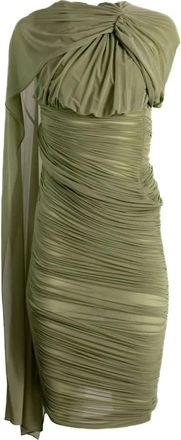 Magda Butrym Femme, Robes, Vert, Taille: 38 FR Robe Élégante pour Femmes