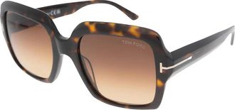 Tom Ford Sonnenbrille - Ft1082@5452f - Gr. unisize - in Braun - f&uuml;r Damen