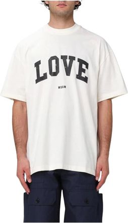 Msgm Msgm, Herren, Oberteile, Beige, XSGröße