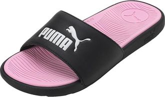 Puma Damen COOL CAT 2.0 WNS Schiebe-Sandalen, Black White-Pale PINK, 35.5 EU